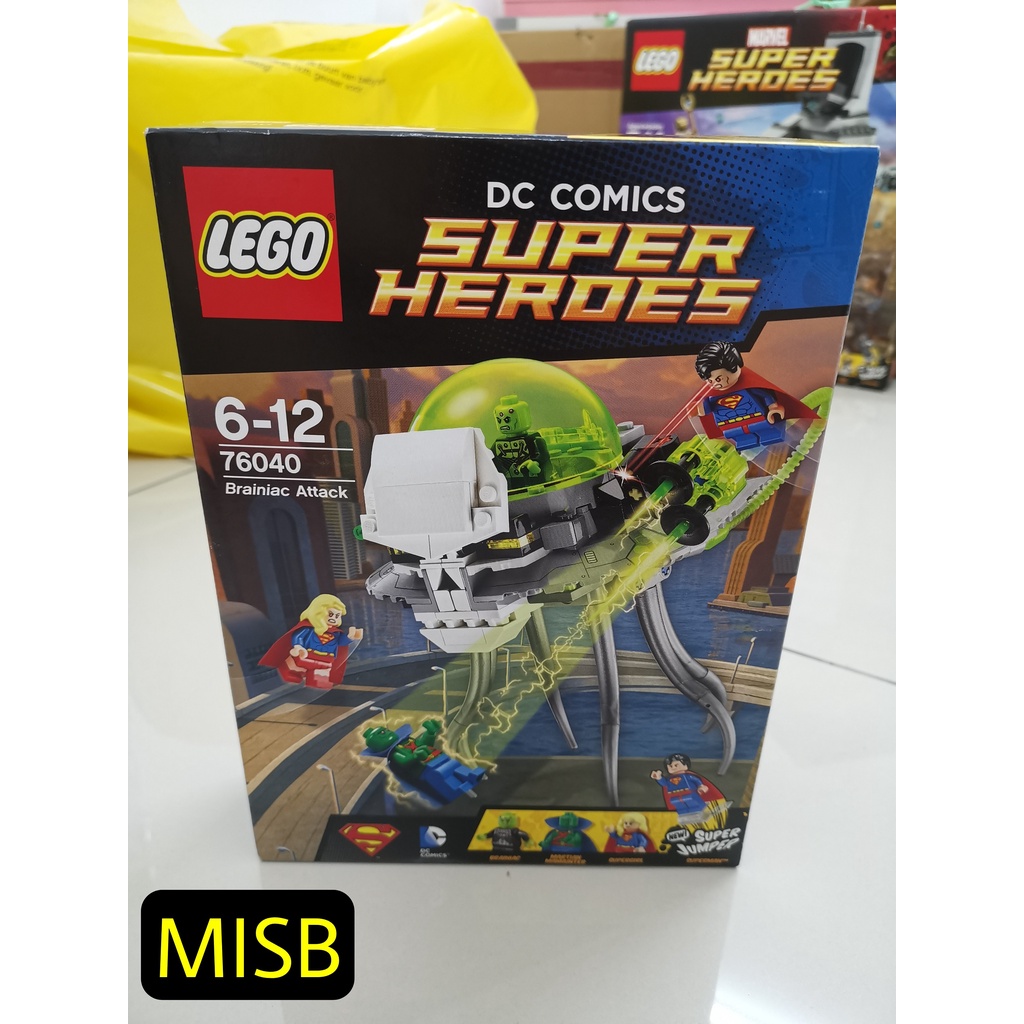LEGO 76040 Brainiac Attack | Shopee Malaysia