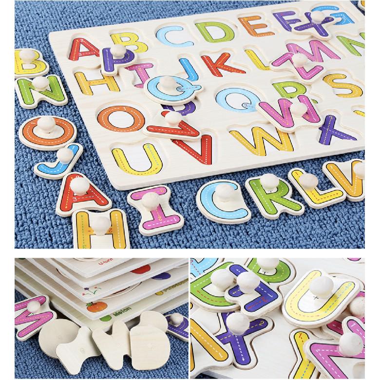 Mainan Bayi Kanak Mainan Edukasi SALE Wooden Jigsaw shape animal Puzzle ...