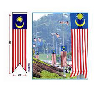 Bendera Malaysia / Pahang 2x4 / 2x8/ 3x6 (Nylon) | Shopee Malaysia