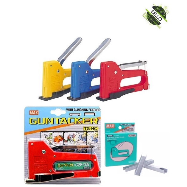 Max Gun Tacker TG-HC With Staplers 1208F No.3-1m | Shopee Malaysia