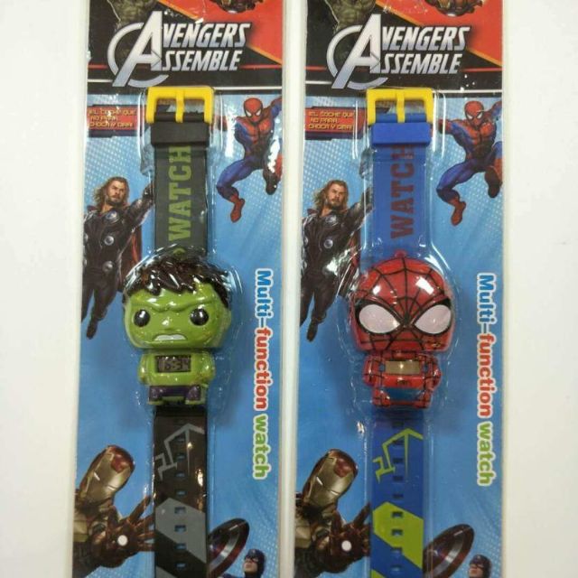 Jam Budak Kid watch robot Transformers Marvel Avengers 💥💥 | Shopee Malaysia