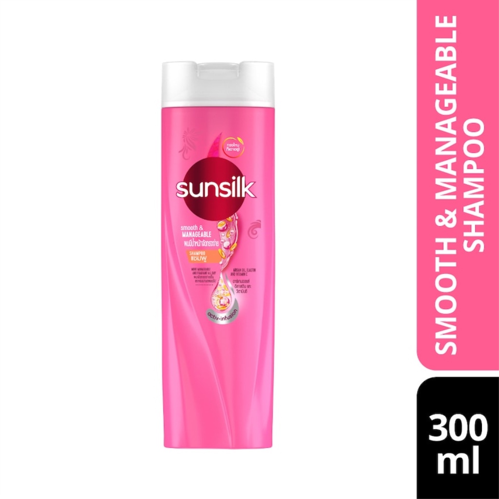 SUNSILK Smooth Manageable Shampoo 300ml | Shopee Malaysia