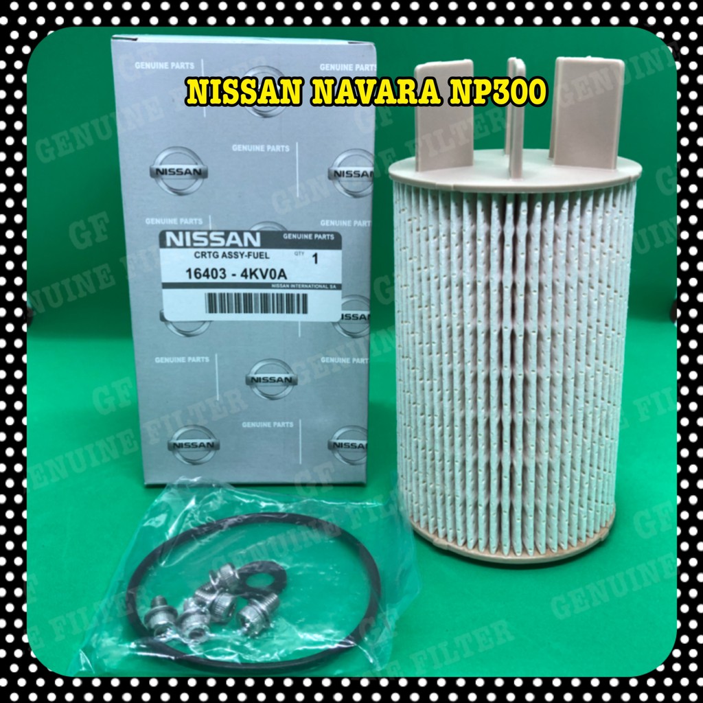 NISSAN NAVARA NP300 D23T DIESEL FUEL FILTER 16403-4KV0A | Shopee Malaysia