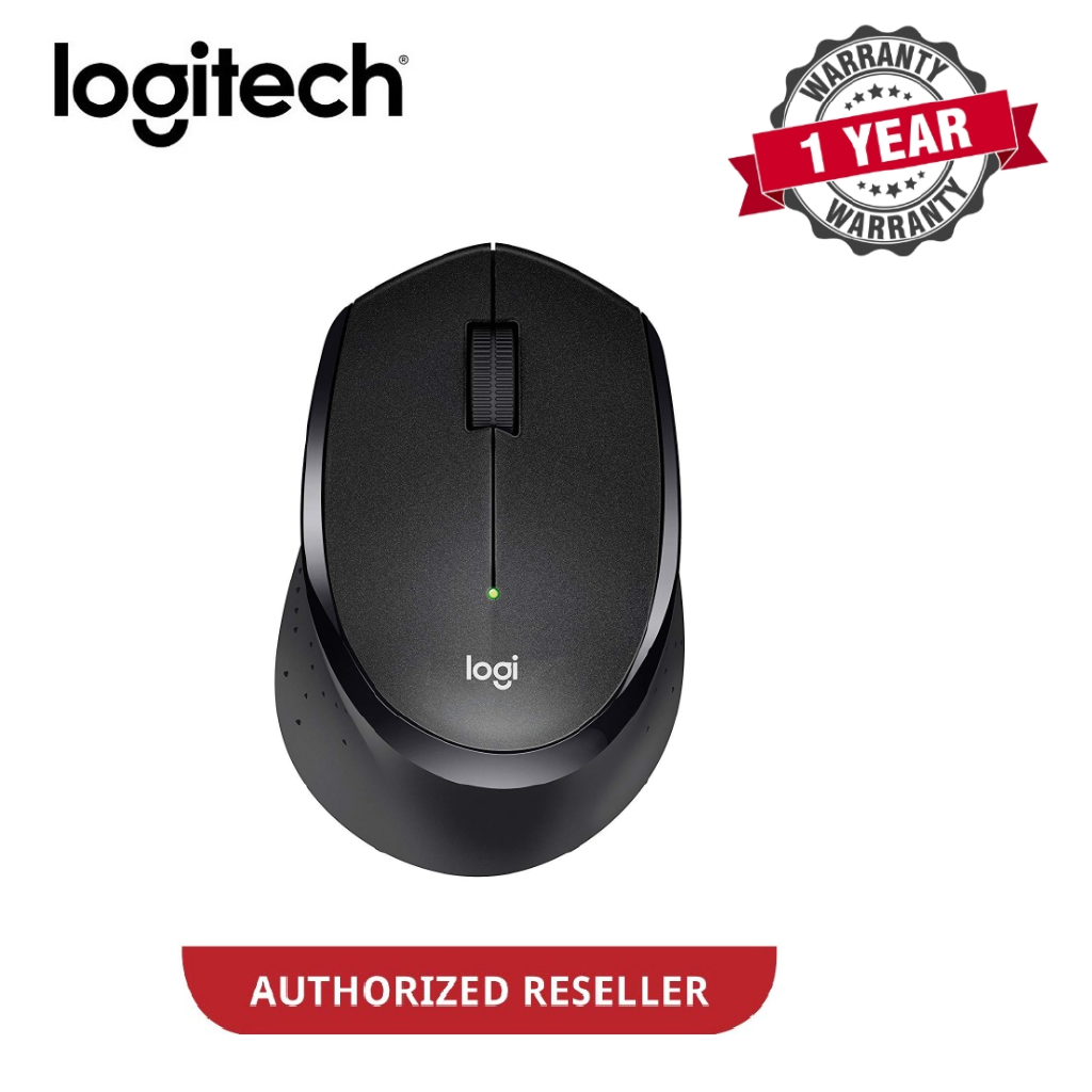 Logitech M331 Silent Plus Wireless Mouse - Black (910-004914) | Shopee ...