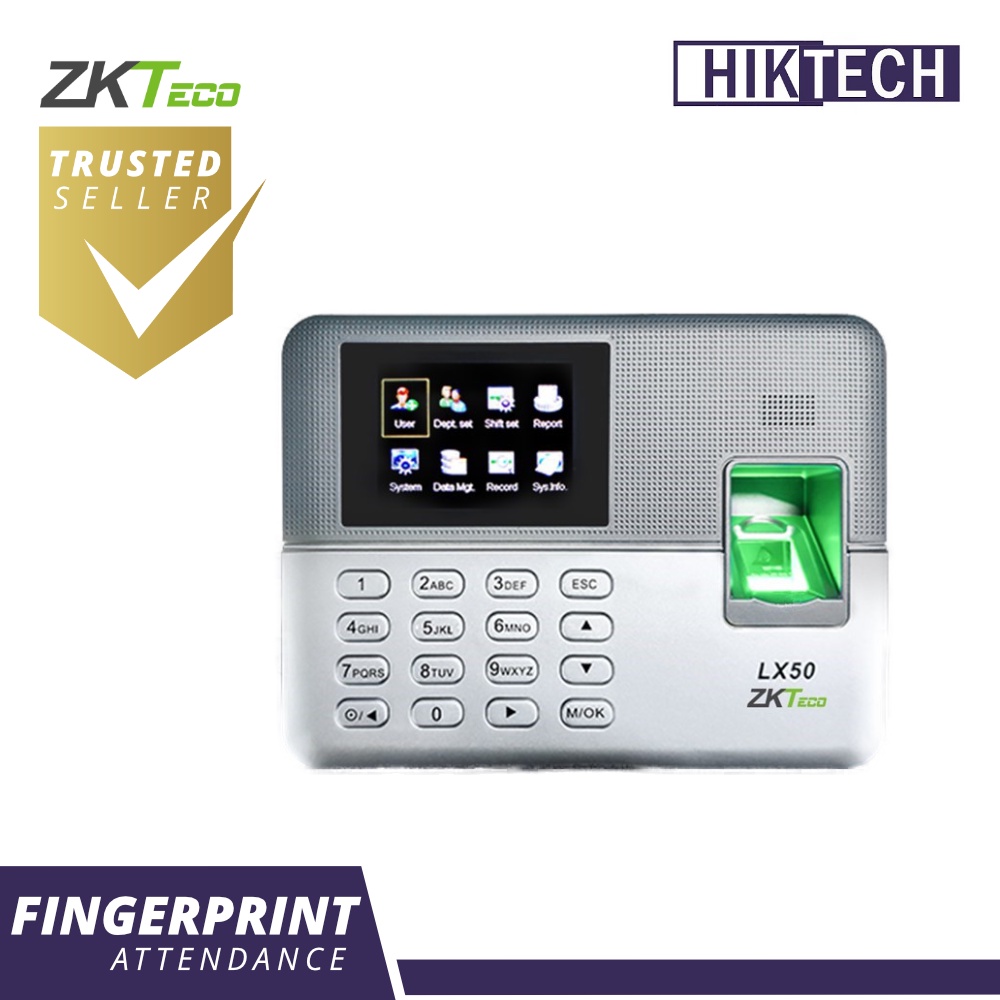 ZKTeco LX50 Fingerprint Time Attendance | Shopee Malaysia ZKTeco LX50 Fingerprint Time Attendance | Shopee Malaysia