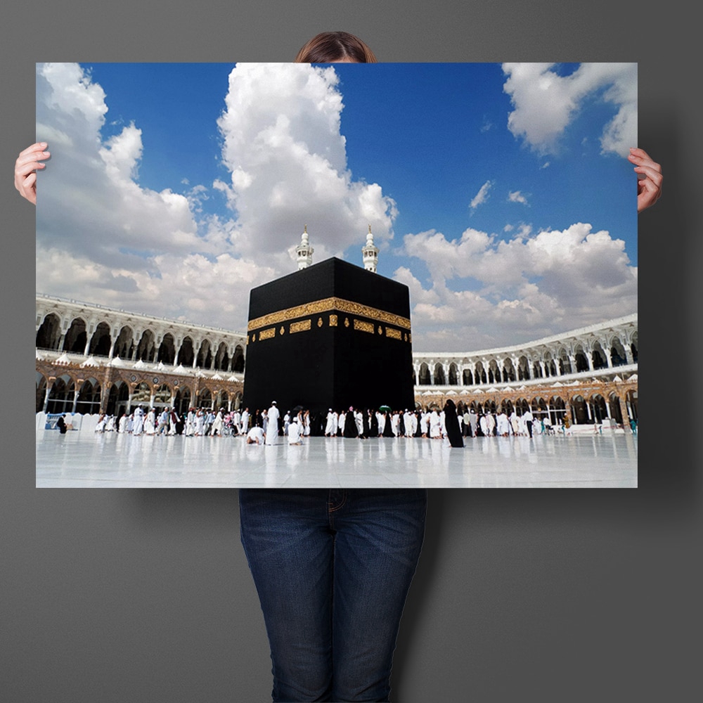 Great Mosque Of Mecca The Muslim Holy Land Prints Posters No Framed ...