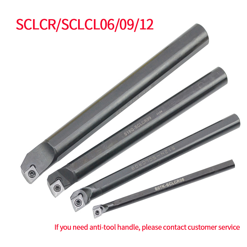 1PCS S08K/10K/12M/16Q/20R/25S-SCLCR SCLCL06/09/12 CNC Lathe Boring Bar Turning Tool Holder ...
