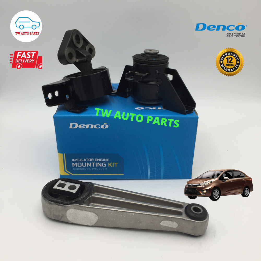 DENCO ENGINE MOUNTING SET (JAPAN) FOR PROTON PERSONA VVT 2016+ (AUTO) / (MANUAL) COME WITH 1 ...