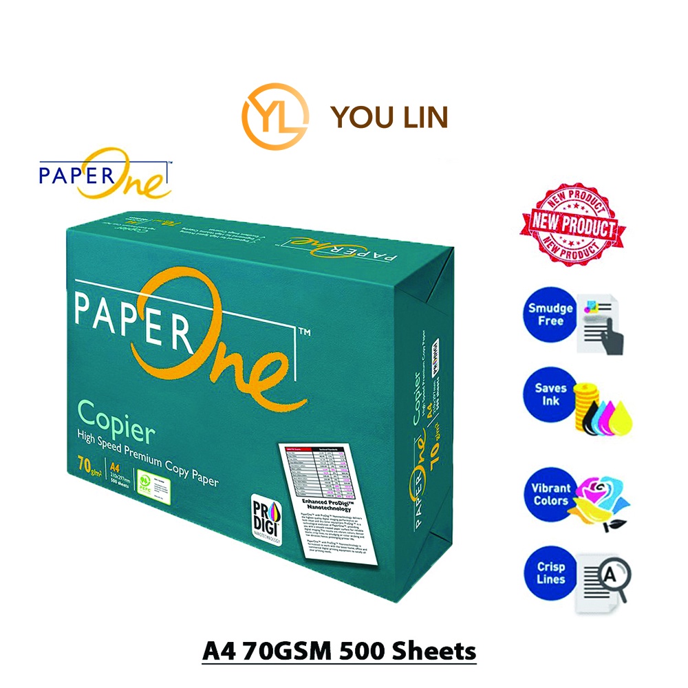 PaperOne A4 Copier Paper 75gsm 500 Sheets Ubicaciondepersonas cdmx