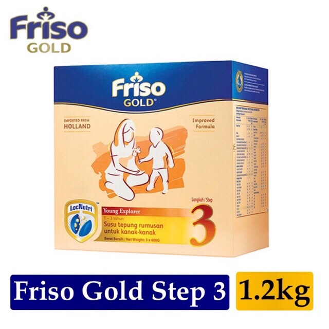 Friso Step 3 (1.2kg) | Shopee Malaysia