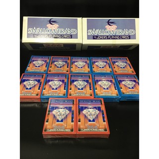 PLAYING CARDS@DAUN TERUP SWALLOW BRAND 266 & JAWS 888... READY STOCK ...