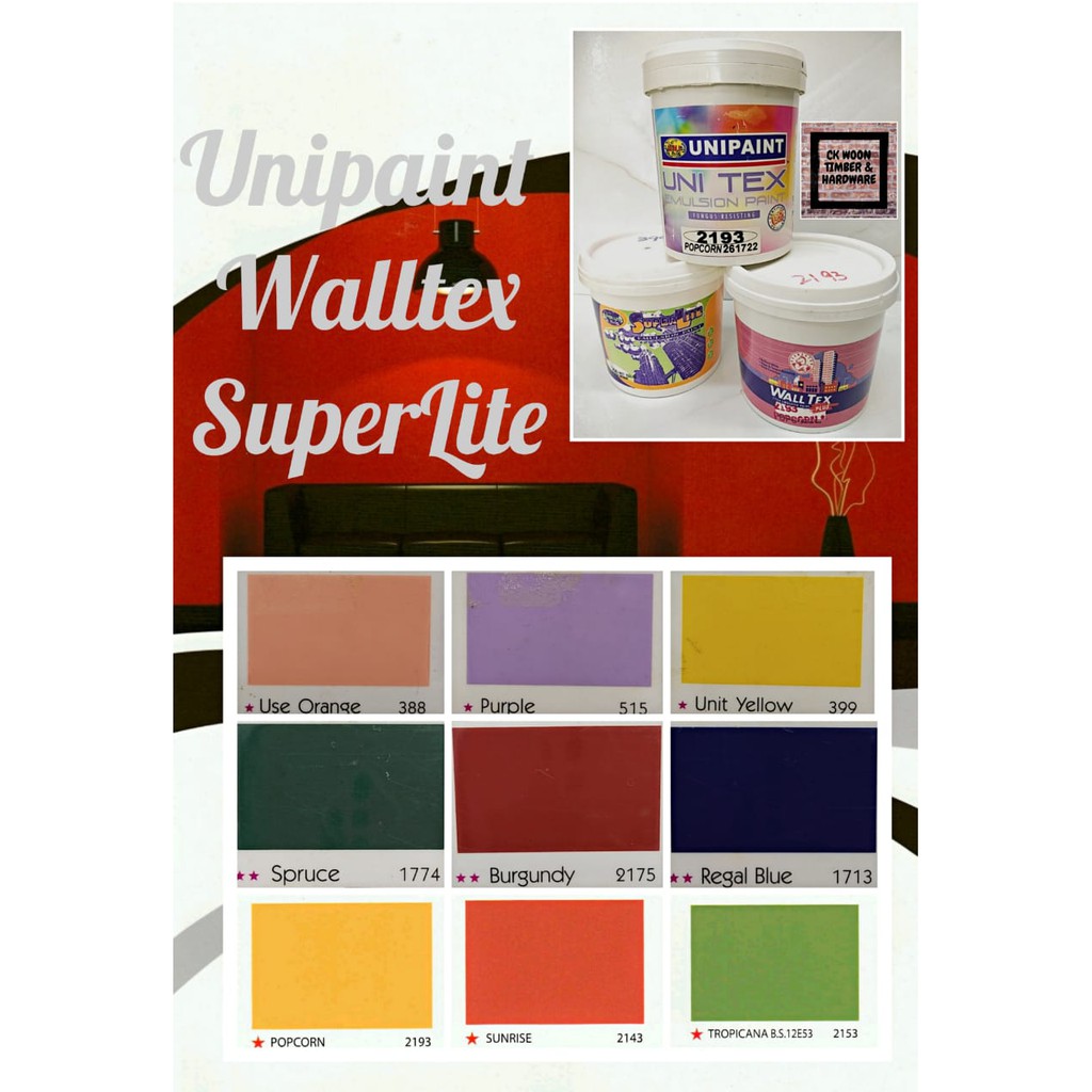 *Clear Stock* (1 LITRE) Cat Simen / Cat Dinding INTERIOR & EXTERIOR ...