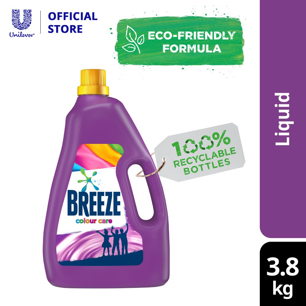 Breeze Detergent Liquid Color Care (3.8 kg) | Shopee Malaysia