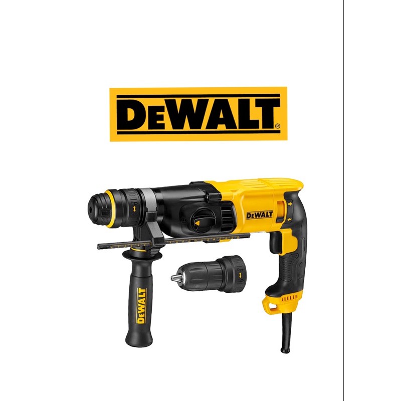 Dewalt D25144K-XD 3 mode SDS-Plus 2KG Rotary Hammer 28mm 900W 1150RPM ...