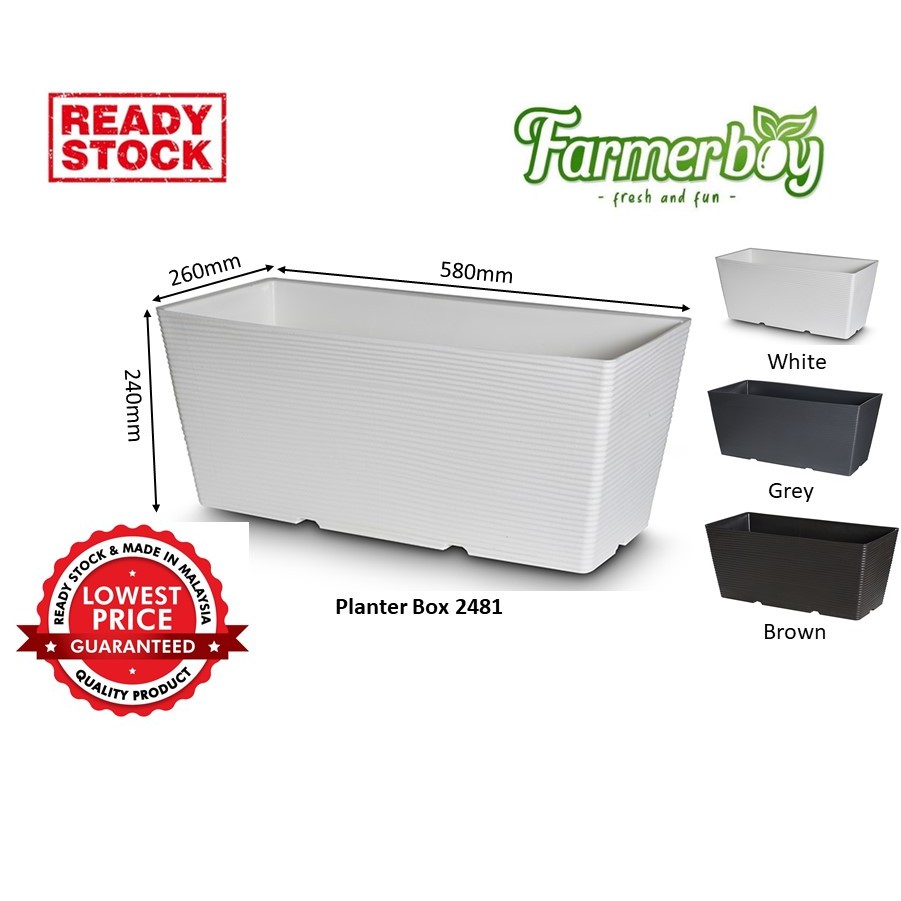 Diameter 58cm PLANTER BOX/ PASU SAYUR /Pasu bunga Panjang Felton 2481 ...