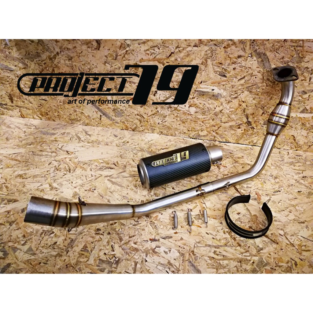 Project79 Exhaust Full System Power Boom Header Yamaha R15 / MT15 ...