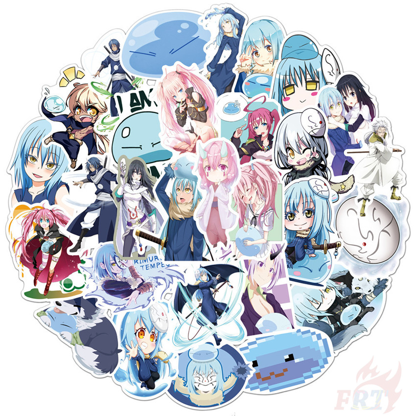 50Pcs/Set That Time I Got Reincarnated as a Slime Series 02 Stickers ...
