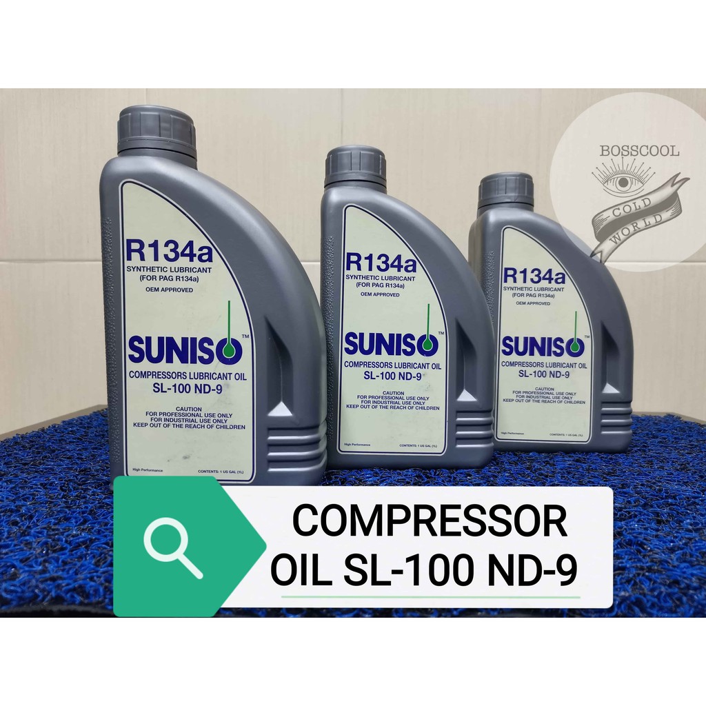 SUNISO R134a COMPRESSORS LUBRICANT OIL SL-100 ND-9 | Shopee Malaysia