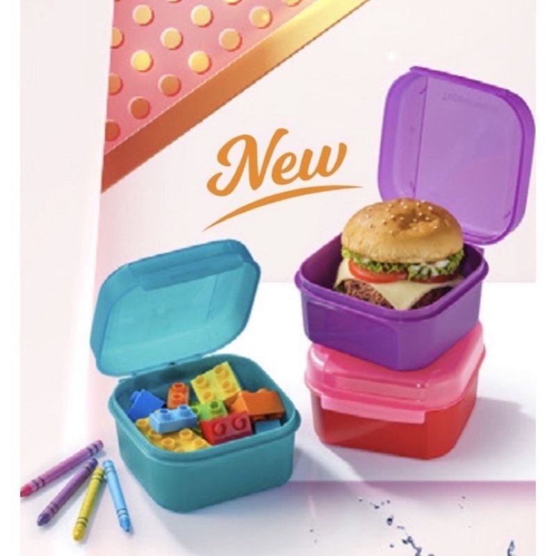 Tupperware Mini Signature Square 450ml | Shopee Malaysia