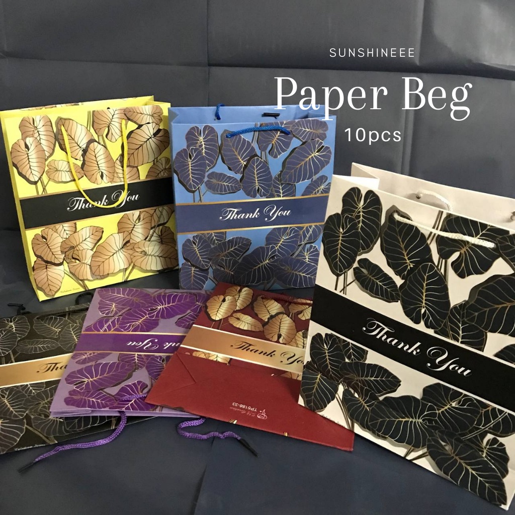 Paper Bag Flower | Beg Kertas Isi Air Kotak 1 | Beg Kenduri Kawin ...