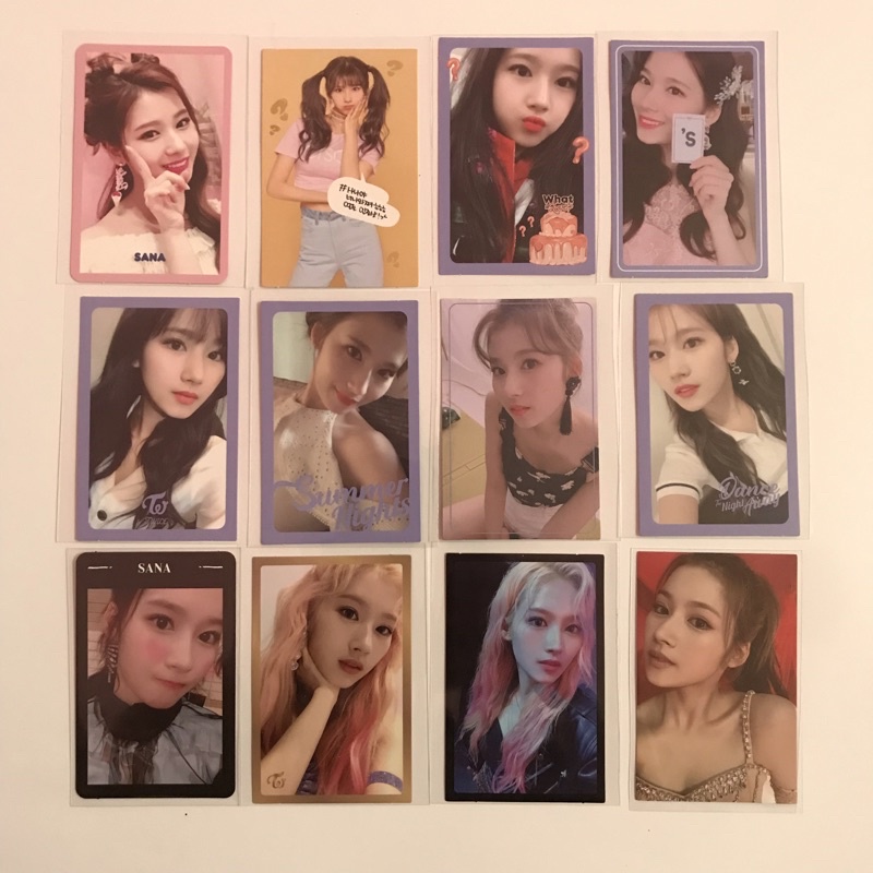 TWICE SANA PHOTOCARD (READ DESCRIPTION) | Shopee Malaysia