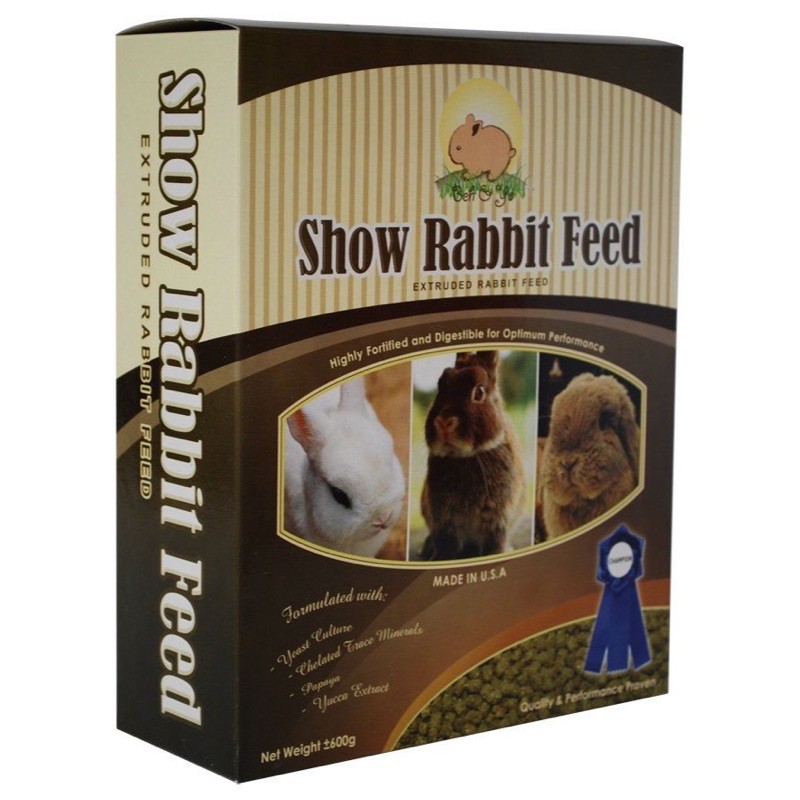 Show Rabbit Feed (600g) | Shopee Malaysia