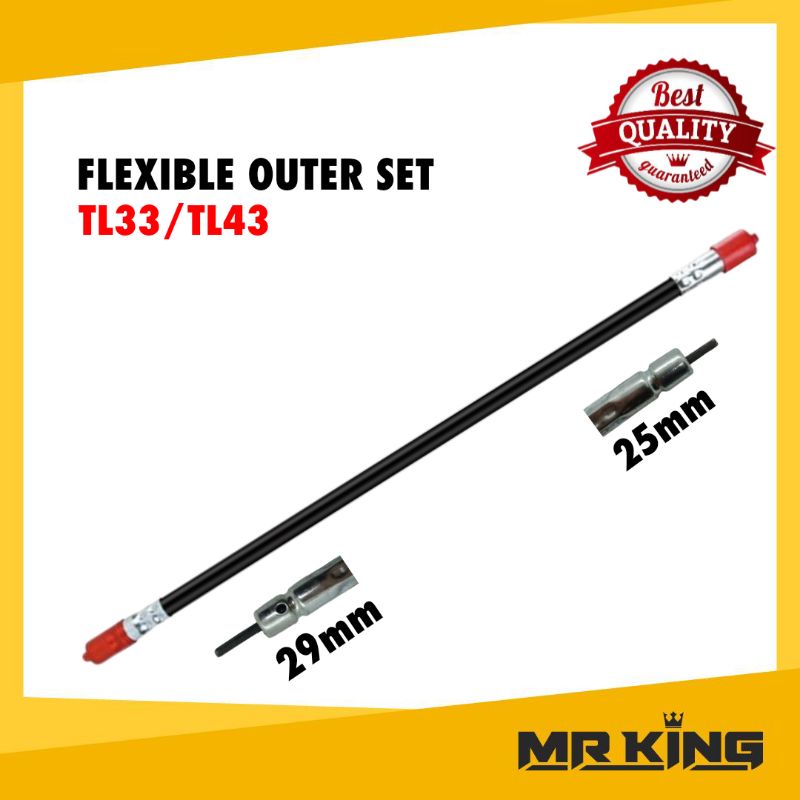 Brush Cutter Flexible Shaft Outer Set Mesin Rumput TL33 TL43 | Shopee ...