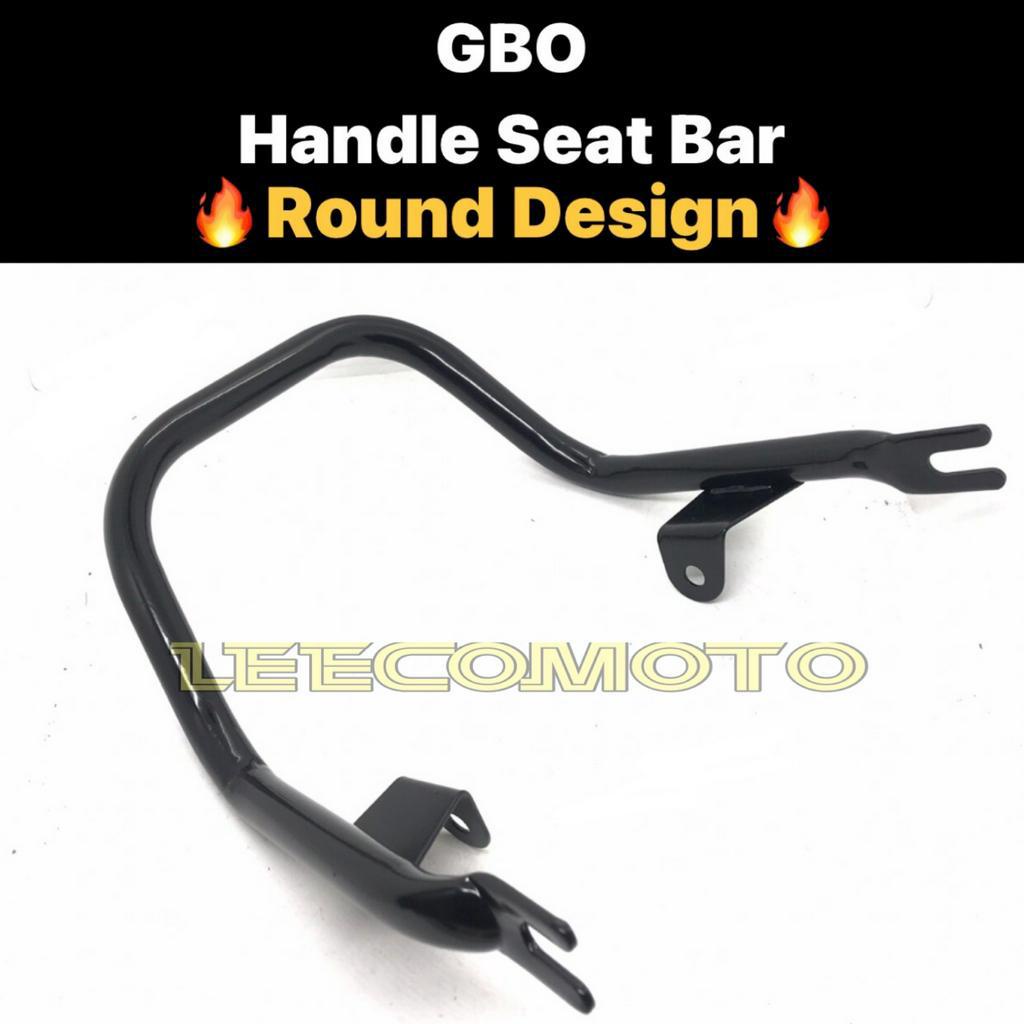 HONDA GBO SEAT BAR ( ROUND ) BLACK // C70 LAMPU PETAK L BAR CARRIER ...