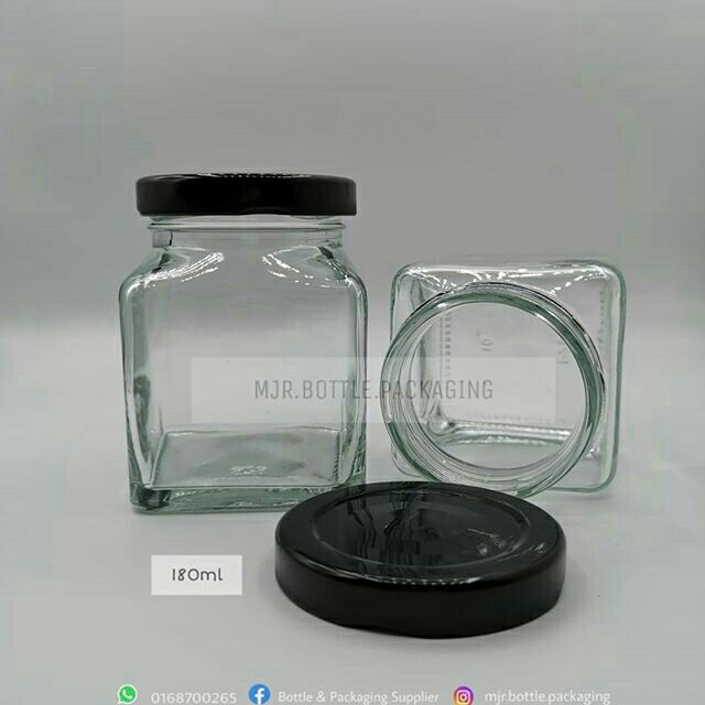 1pcs 180ML BOTOL SAMBAL / BOTOL MADU / BOTOL PES / BOTOL COLEK / BOTOL ...