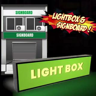 SIGNBOARD( CUSTOM MADE ) , Size : 4f x 20f signboard RM950.00 Sahaja ...