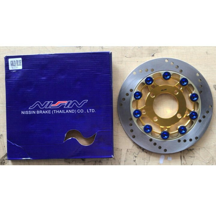 Disc Plate NISSIN Z0043 220MM (SILVER @ GOLD) | Shopee Malaysia