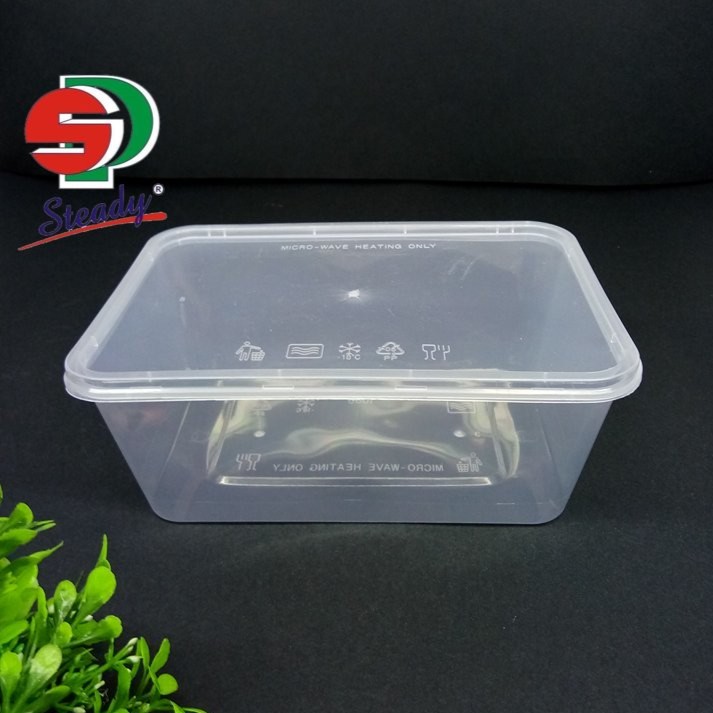 Plastic Container (50pcs) [MS1000A] (Microwavable) | Shopee Malaysia