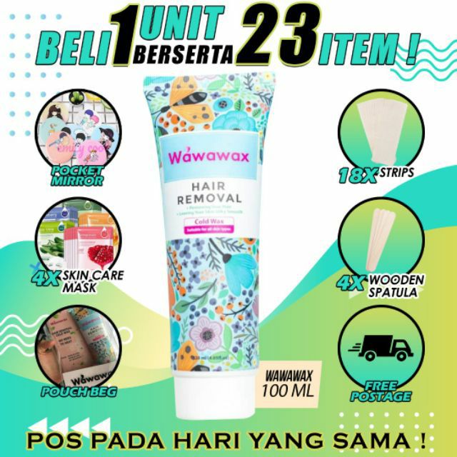 Wawawax Original Hair Removal with Special Gift | Shopee Malaysia