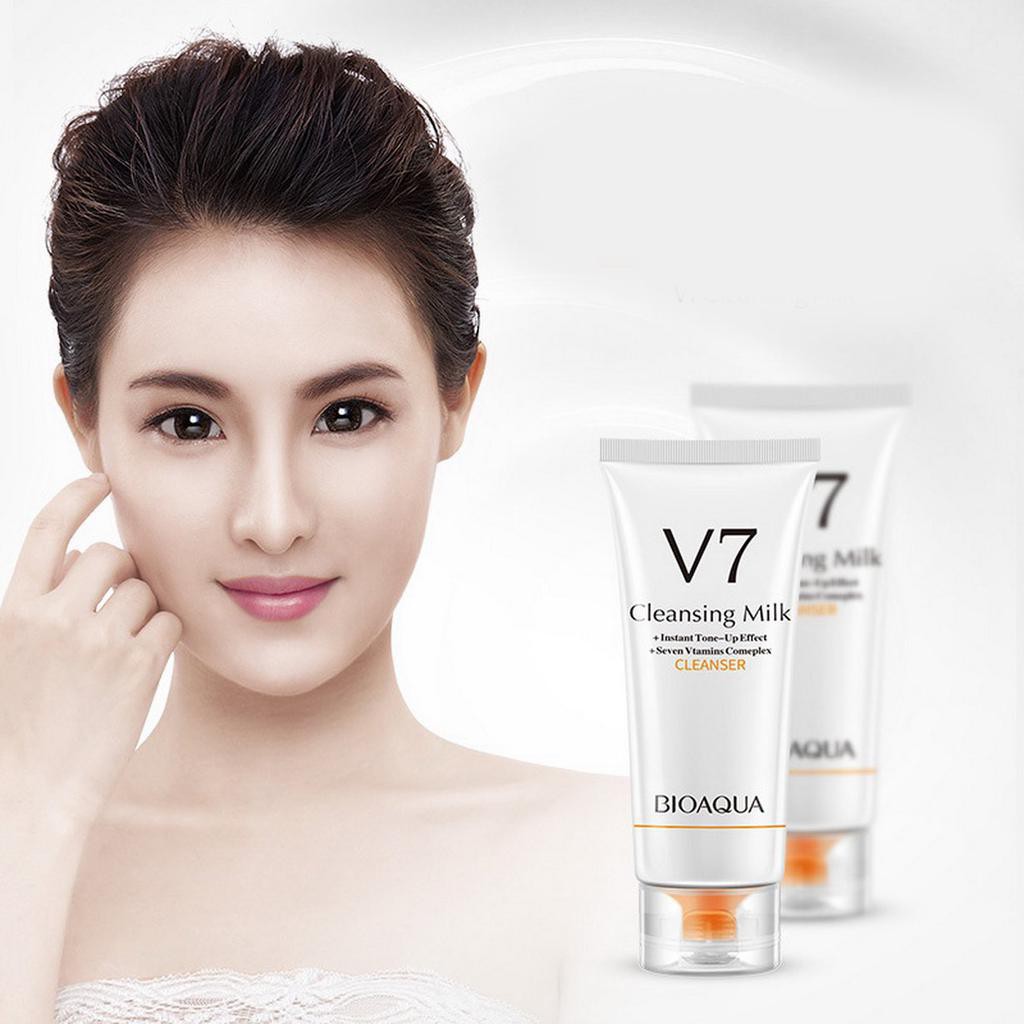 BIOAQUA V7 CLEANSING MILK 100g | Shopee Malaysia