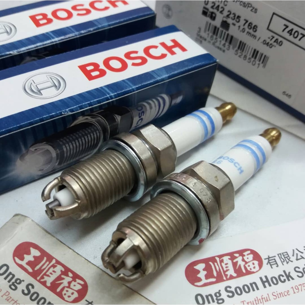 4-6 pcs Spark Plug E200 C200 E230 W202 W210 Mercedes M111 M104 Bosch ...