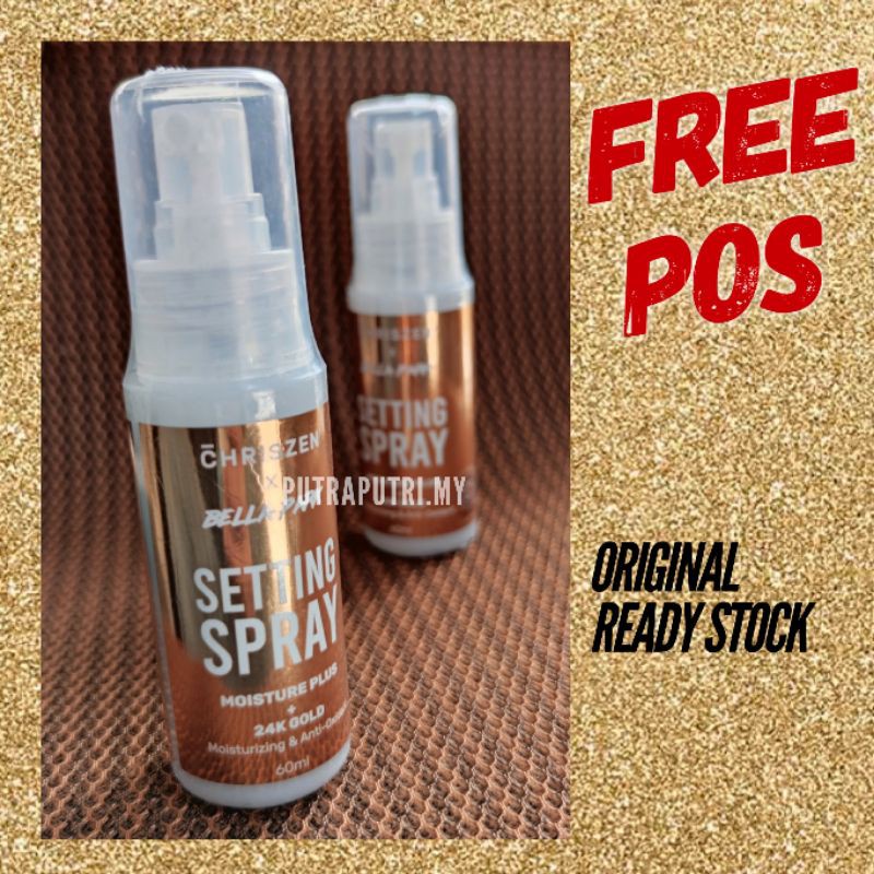 WAJIB ADA 💋 BELLA PARK SETTING SPRAY UNTUK MEKAP LONG LASTING & MOIST ...