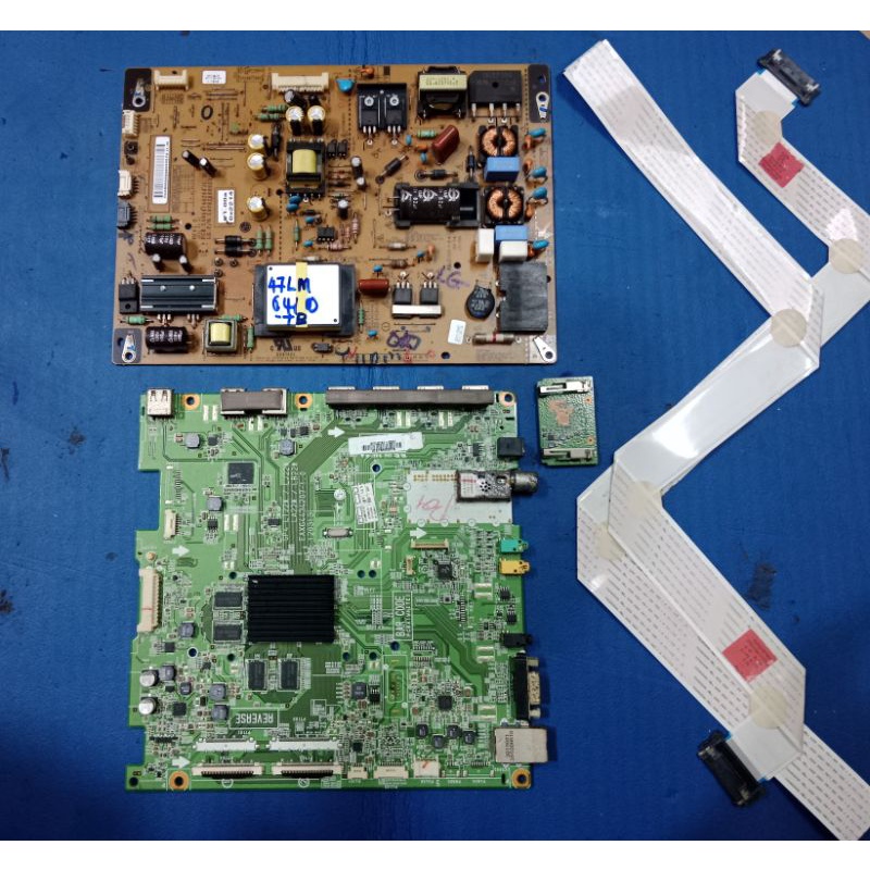 LG 47lm6410-tb System Board Main Board Power Supply Wireless Lvds V ...