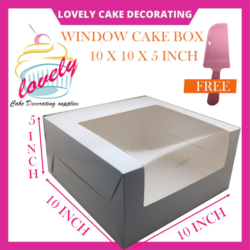 KOTAK 10X10XCake Box Talam Box Kotak Talam Kotak Kek Tapak Kuda Kek ...