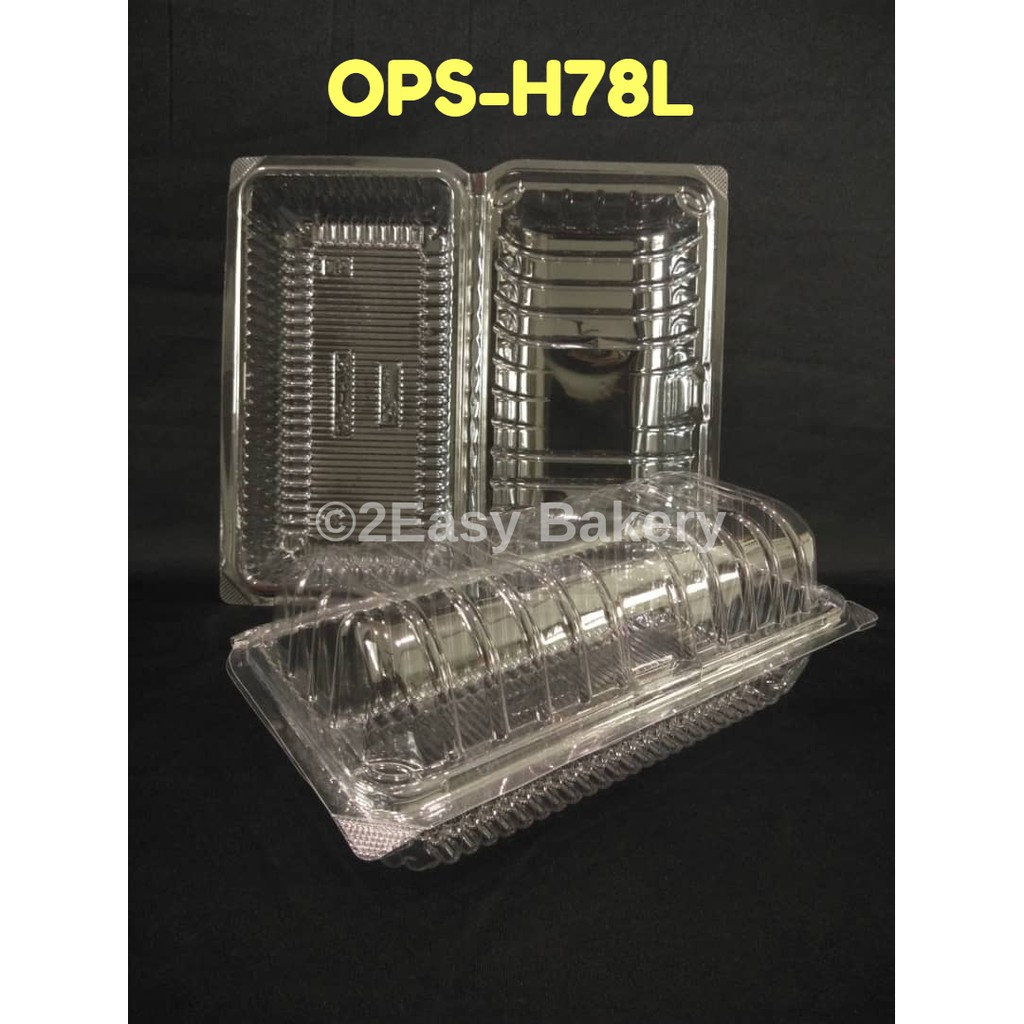 Kuih Container OPS-H78L / Disposable Plastic Clear Bakery Container ...