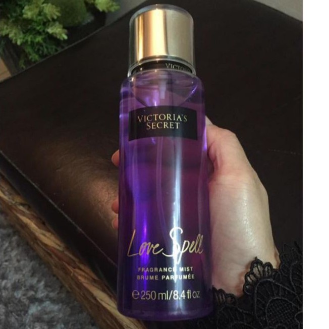 Victoria _ Secret Love spell Body Mist Body Spray 250 ML | Shopee Malaysia