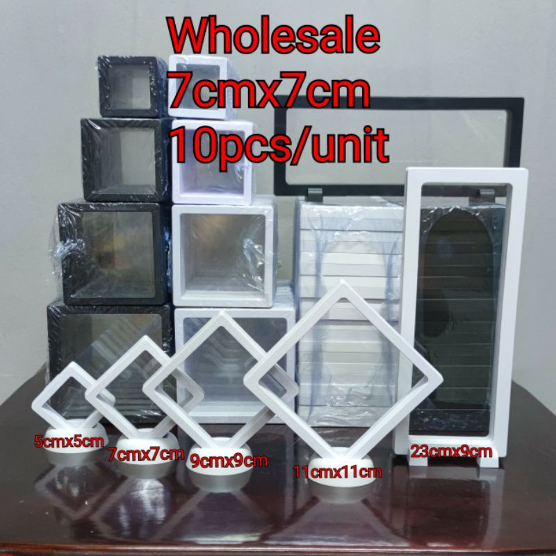 💢10pcs 7cmx7cm💢3D Display Box / Jewellery Box / Kotak Pamer 3D / Kotak ...