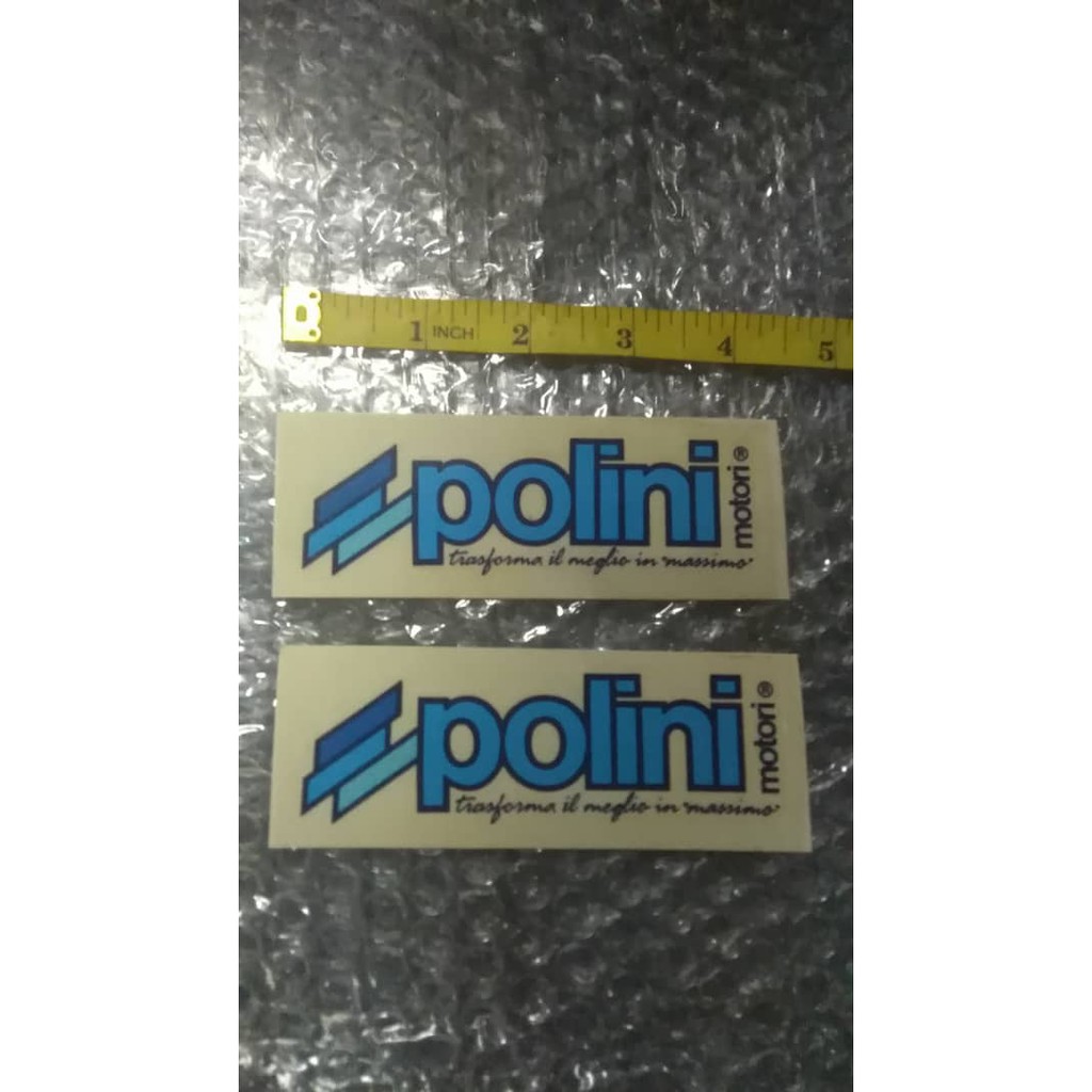 STICKER POLINI ITALY | Shopee Malaysia
