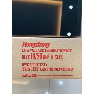 Hongshang Heat Shrink Termination Kits Low Voltage 10/50mm² | Shopee ...