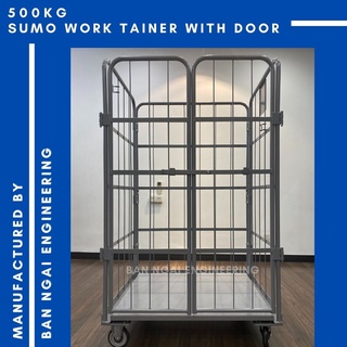 SUMO 500kg Work Tainer with Door Small Logistics Trolley Warehouse Roll ...