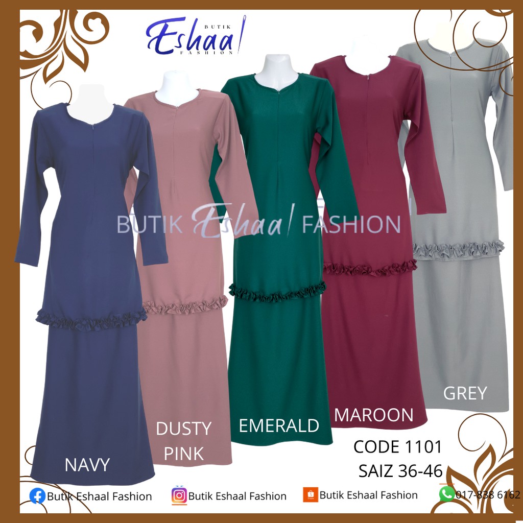 BAJU KURUNG ROPOL HOT ITEM 1101A | Shopee Malaysia