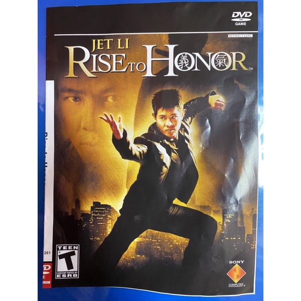 ps2 Jet Li Rise To Honor | Shopee Malaysia