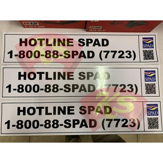 Sticker puspakom, lorry sticker , aduan jpj A, C, T SPEED LIMIT 70-80 / ...