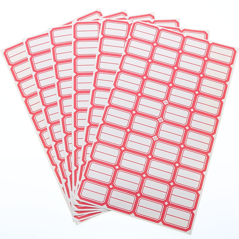 240pcs Stiker Label Kosong Bahan Kertas Untuk Kantor/Anak | Shopee Malaysia