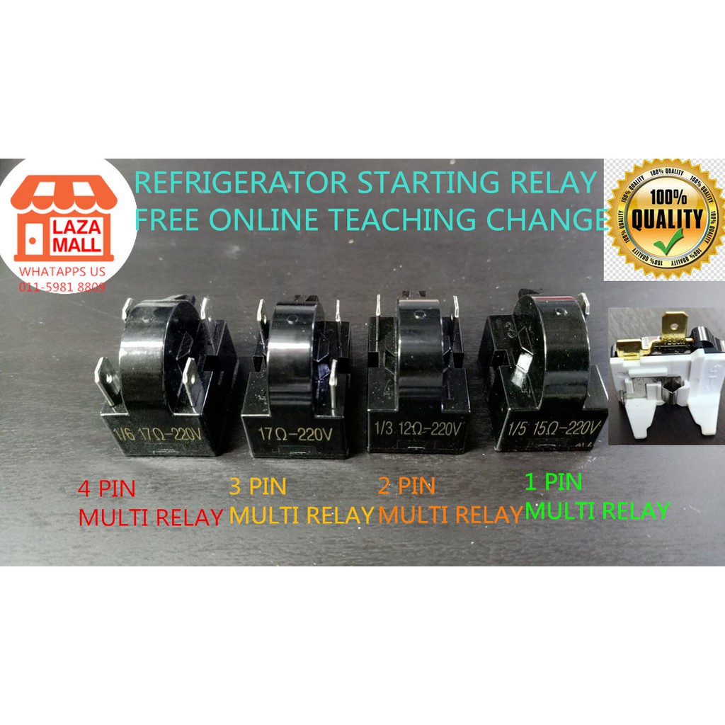 Universal refrigerator / freezer /fridge starter compressor overload ...