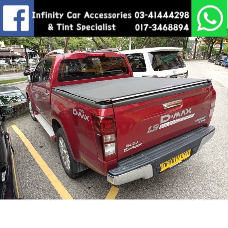 Isuzu D max Dmax 2013-2021 Soft lid softlid Canvas cover | Shopee Malaysia